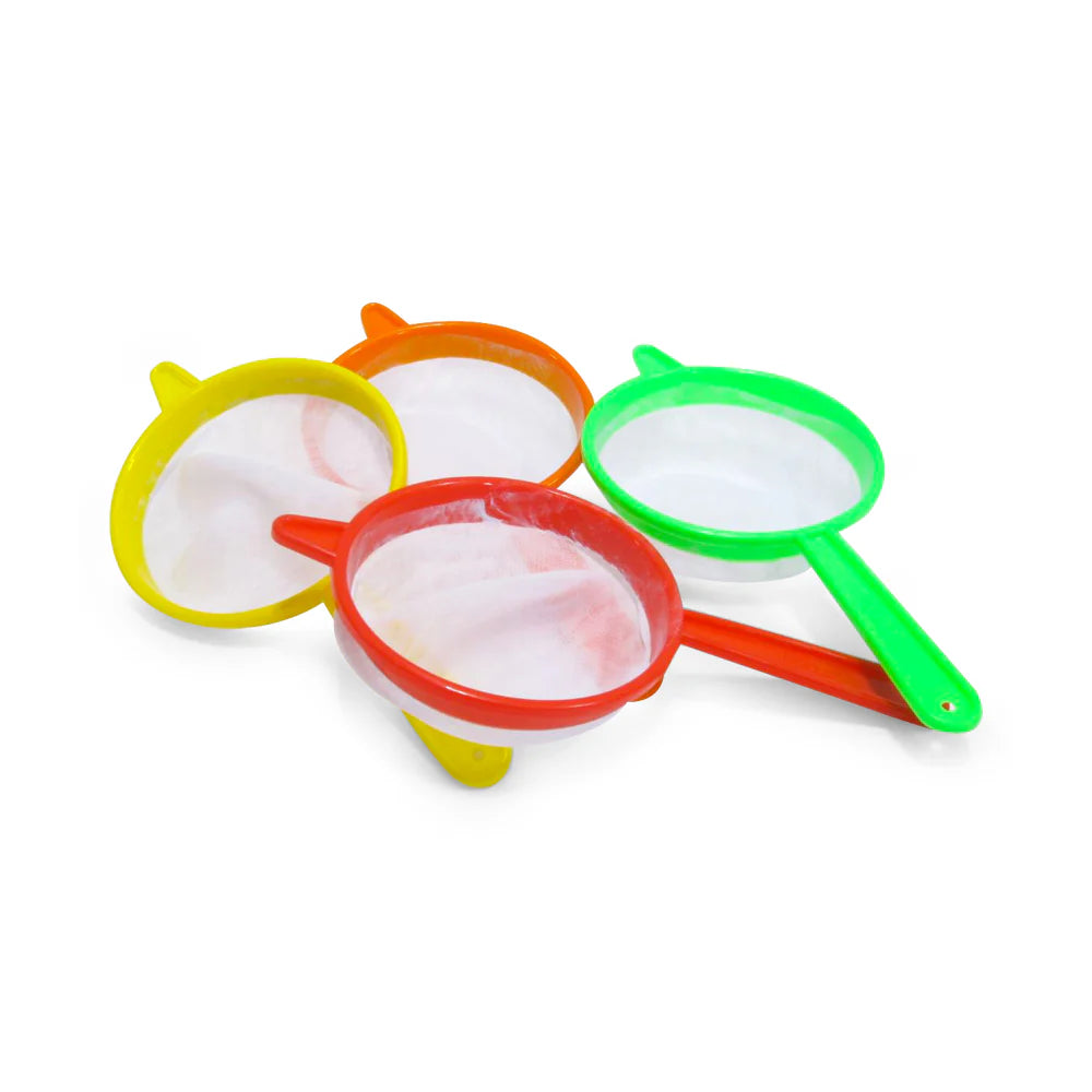 Colador plastico de maya 24cm – “San Antonio” Librerias y Mas.